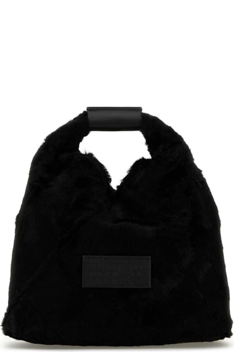 MM6 Maison Margiela Egg Satin Black Bag | italist MM6 Maison Margiela Egg Satin Black Bag | italist