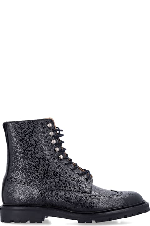 Crockett & Jones Black Leather Connaught 2 Lace-up Shoes Crockett & Jones Black Leather Connaught 2 Lace-up Shoes