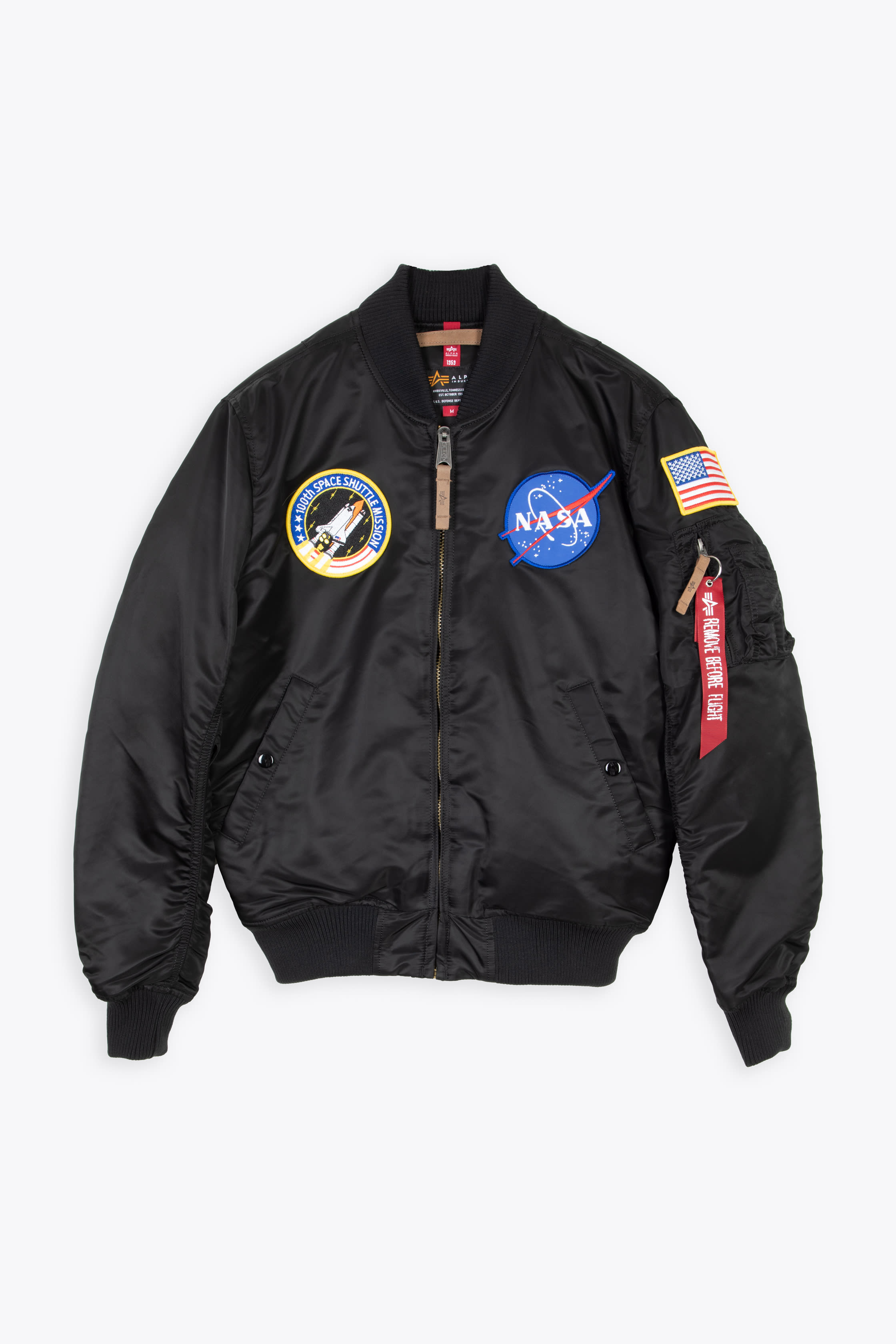 I Was Looking For A Basic Black T-shirt VF NASA Jacket From, 53% OFF