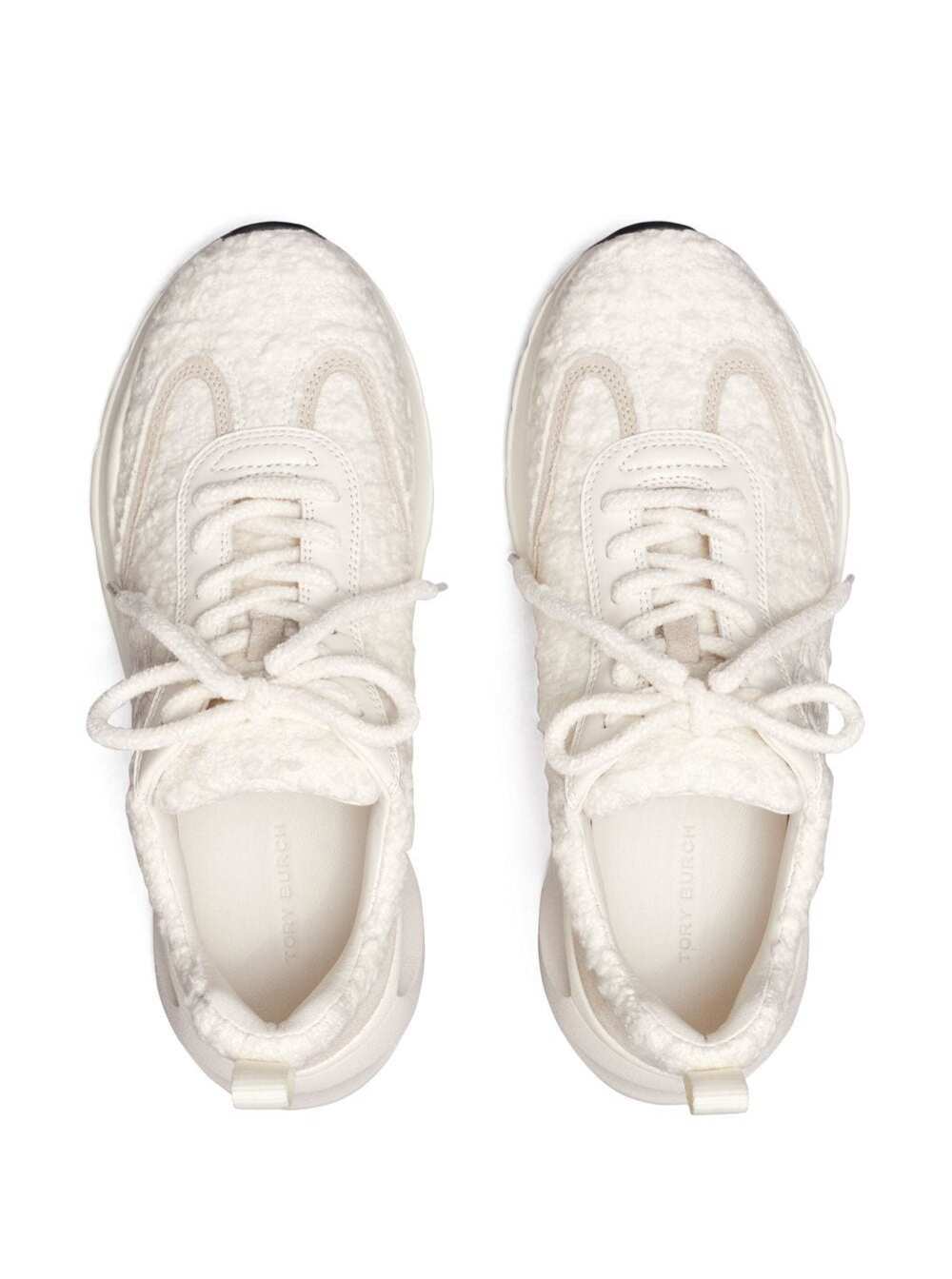 Tory Burch Good Luck Trainer Boucle Sneaker In White | ModeSens