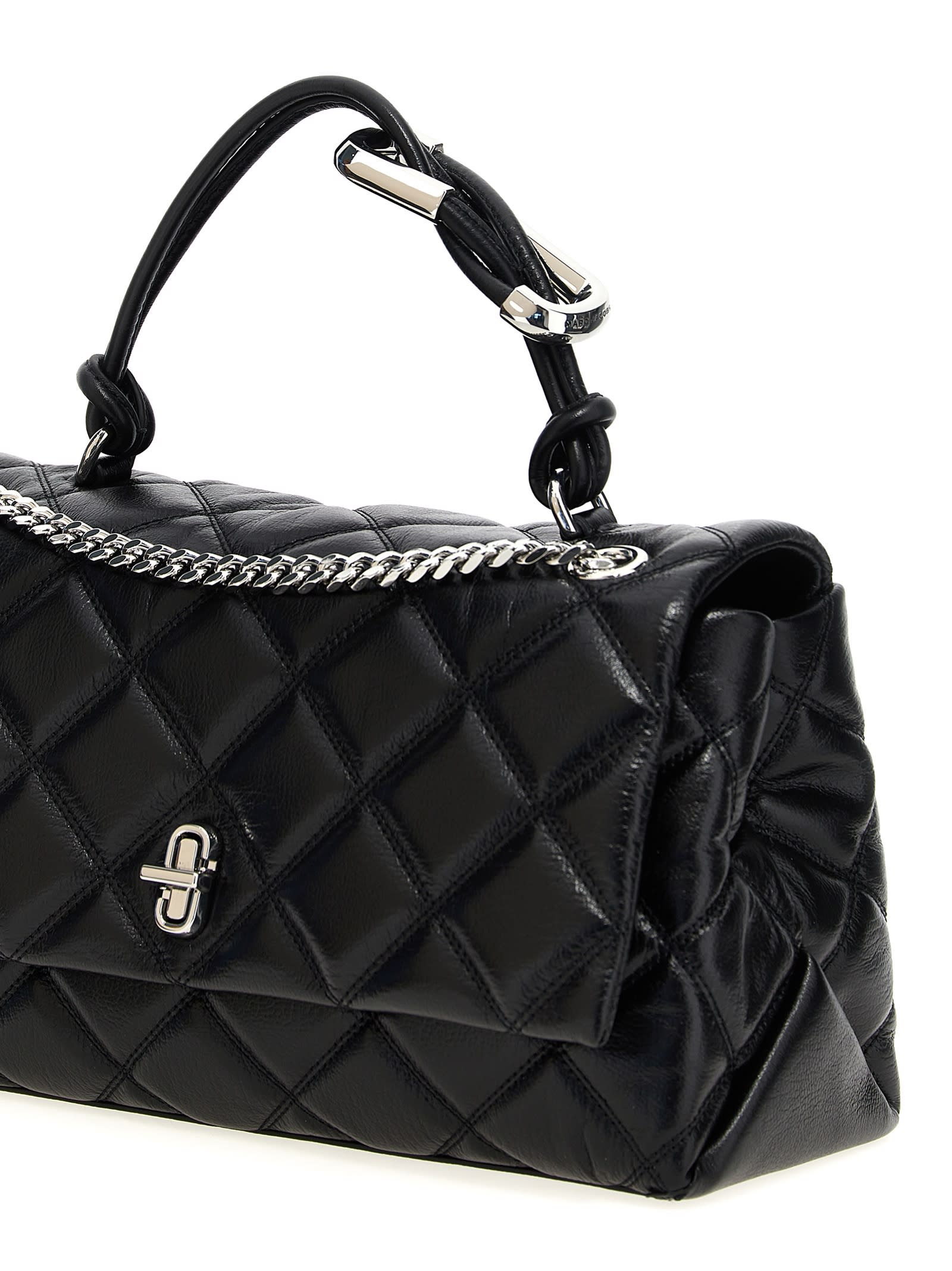 Marc Jacobs The Quilted Dual Convertible Shoulder Bag In Black | ModeSens