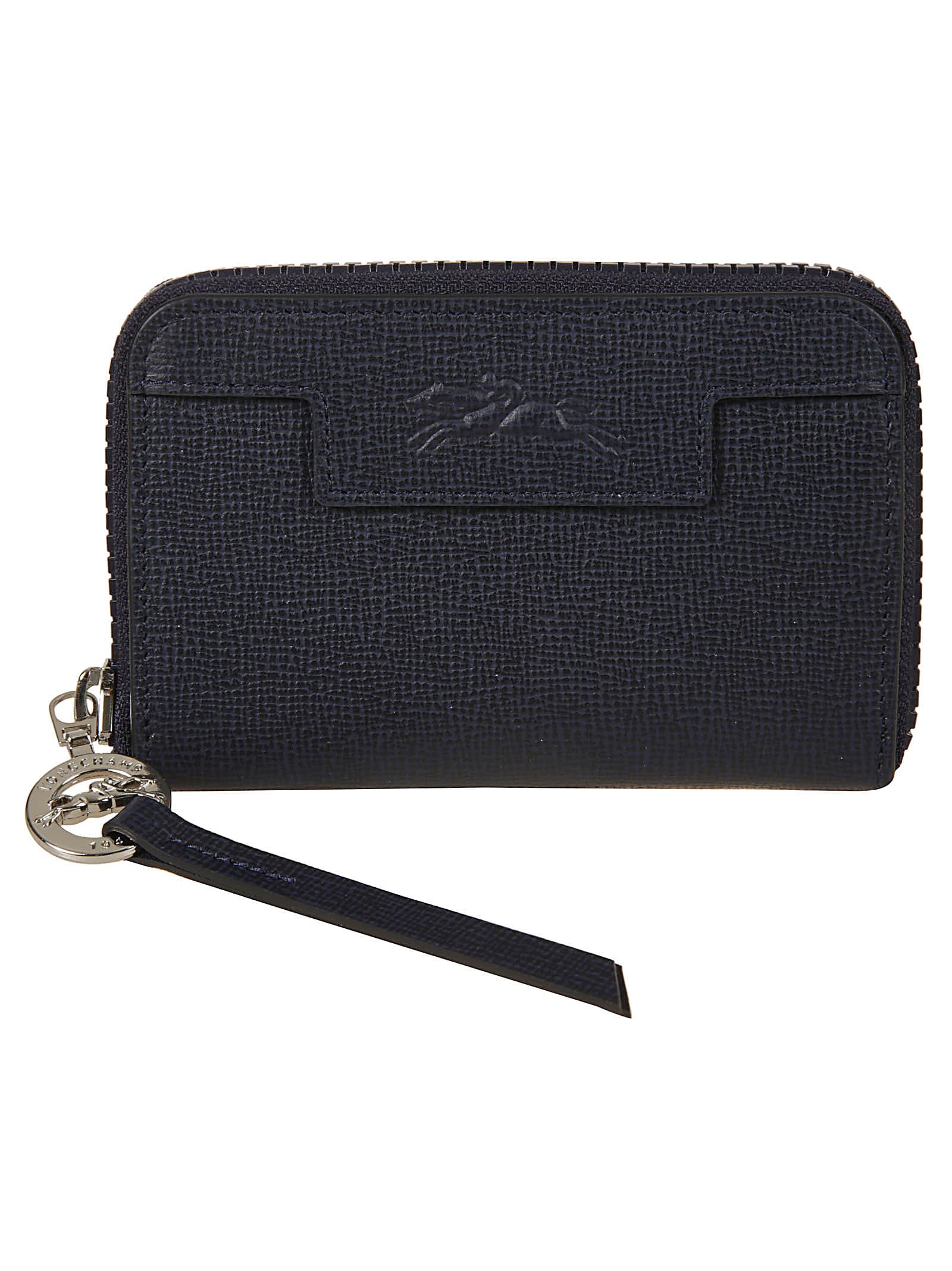 Longchamp Zip-around Wallet In Navy | ModeSens
