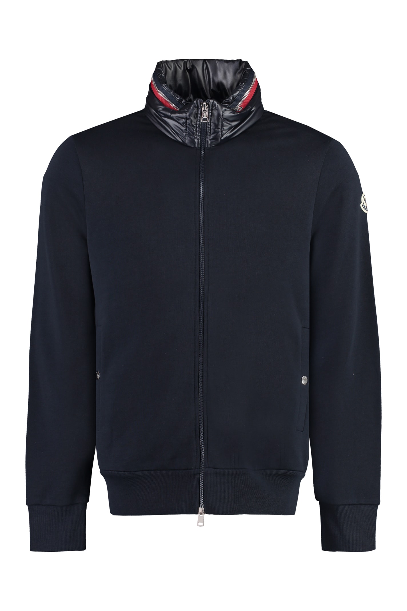 Moncler Zip-up Hoodie In Blue | ModeSens