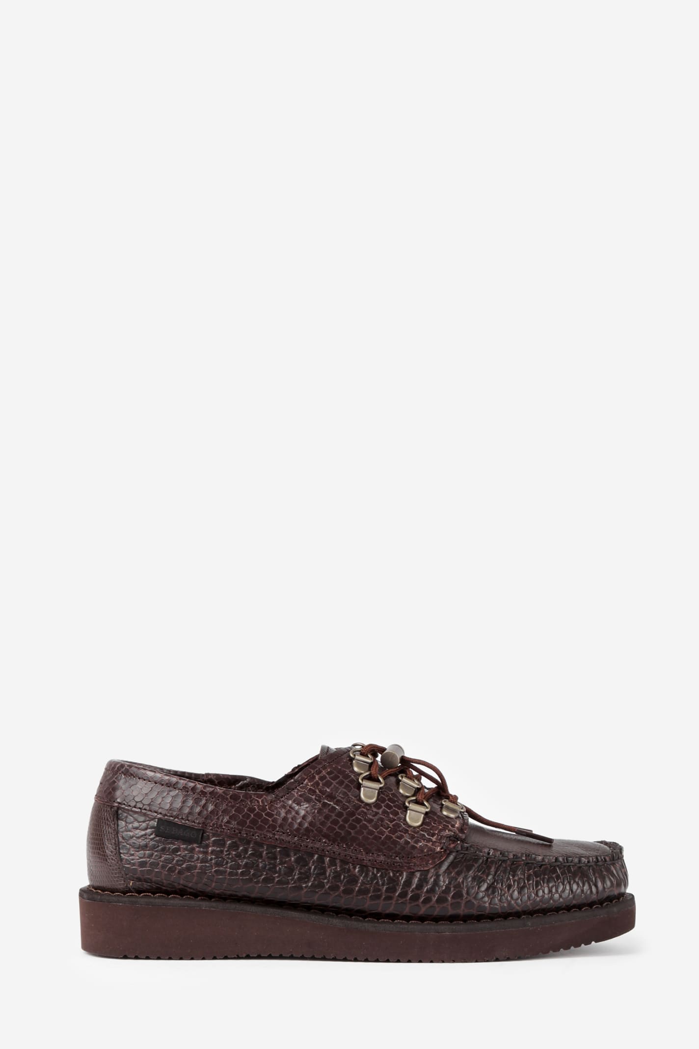 Sebago Overlap Exotic Engineered Garments X Loafers In Brown | ModeSens