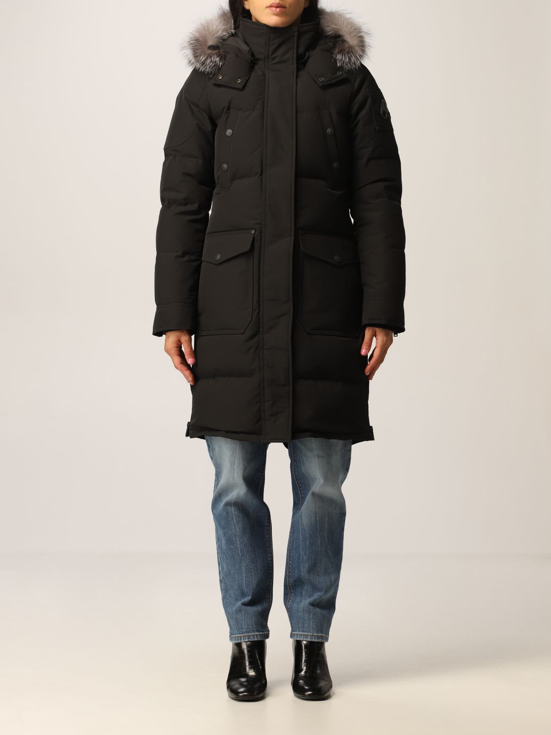 Moose Knuckles Jacket Women Color Black | ModeSens