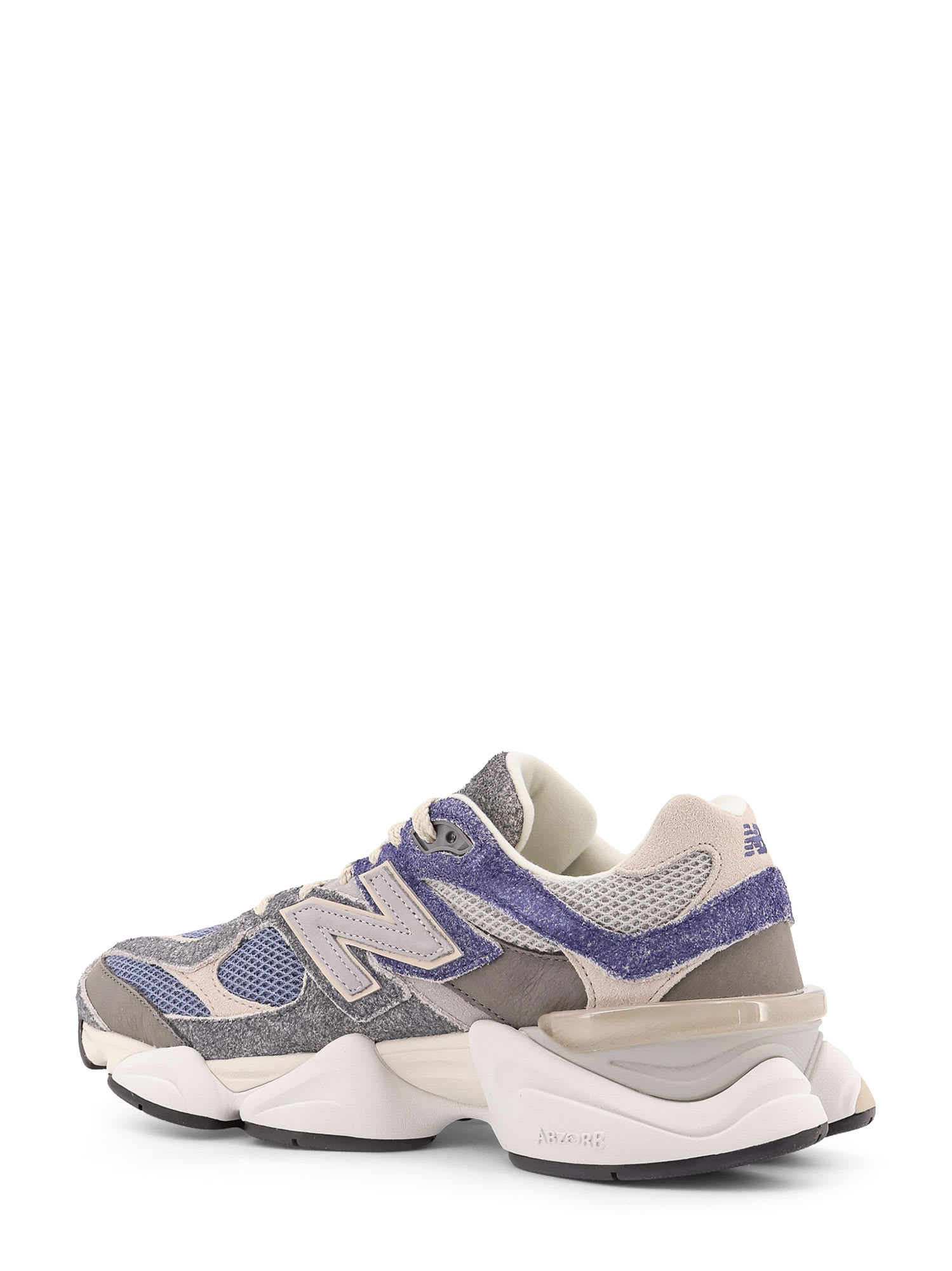 New Balance 906 Leather And Mesh Sneakers In Blue | ModeSens