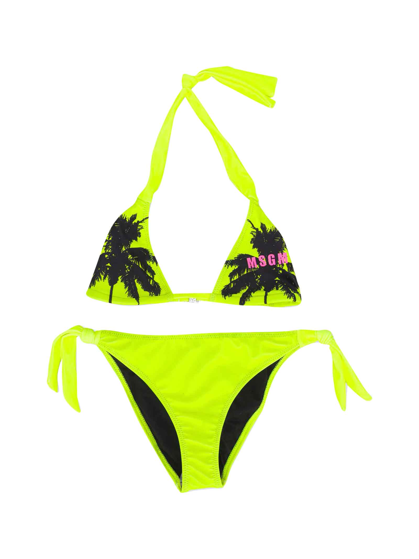 Msgm Yellow Neon Bikini Teen In Giallo Fluo | ModeSens
