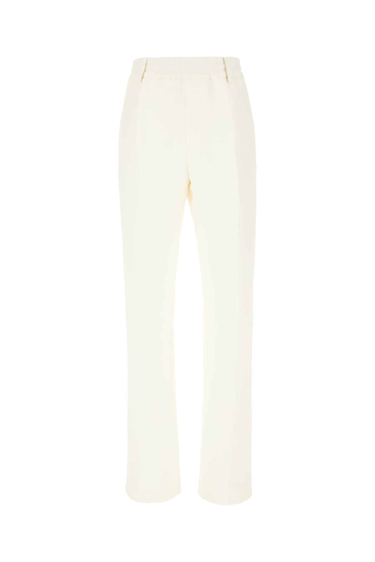 Burberry Ivory Canvas Pants In Pfp | ModeSens