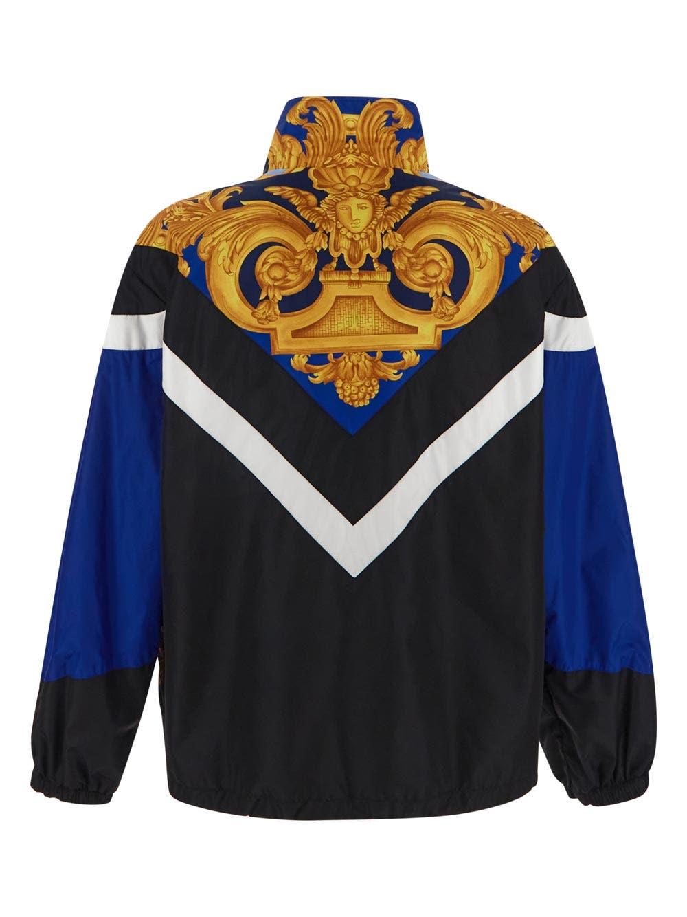 Versace Heritage Print Technical Jacket | Smart Closet