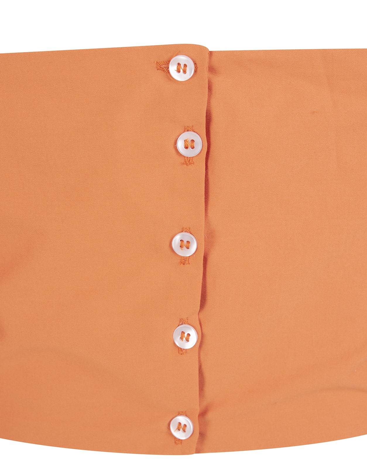 Amotea Woman Orange Francis Bustier Top | ModeSens