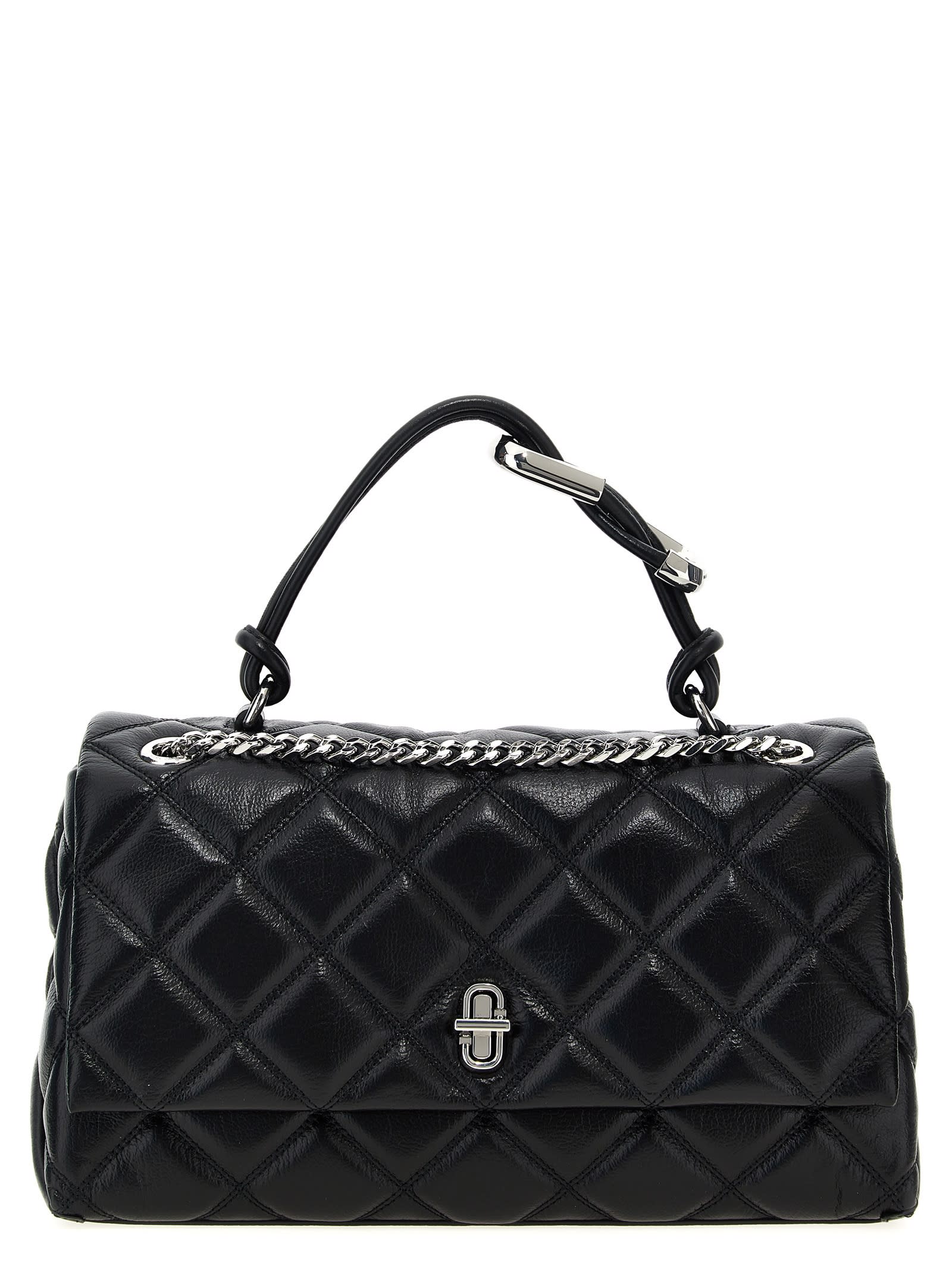 Marc Jacobs The Quilted Dual Convertible Shoulder Bag In Black | ModeSens