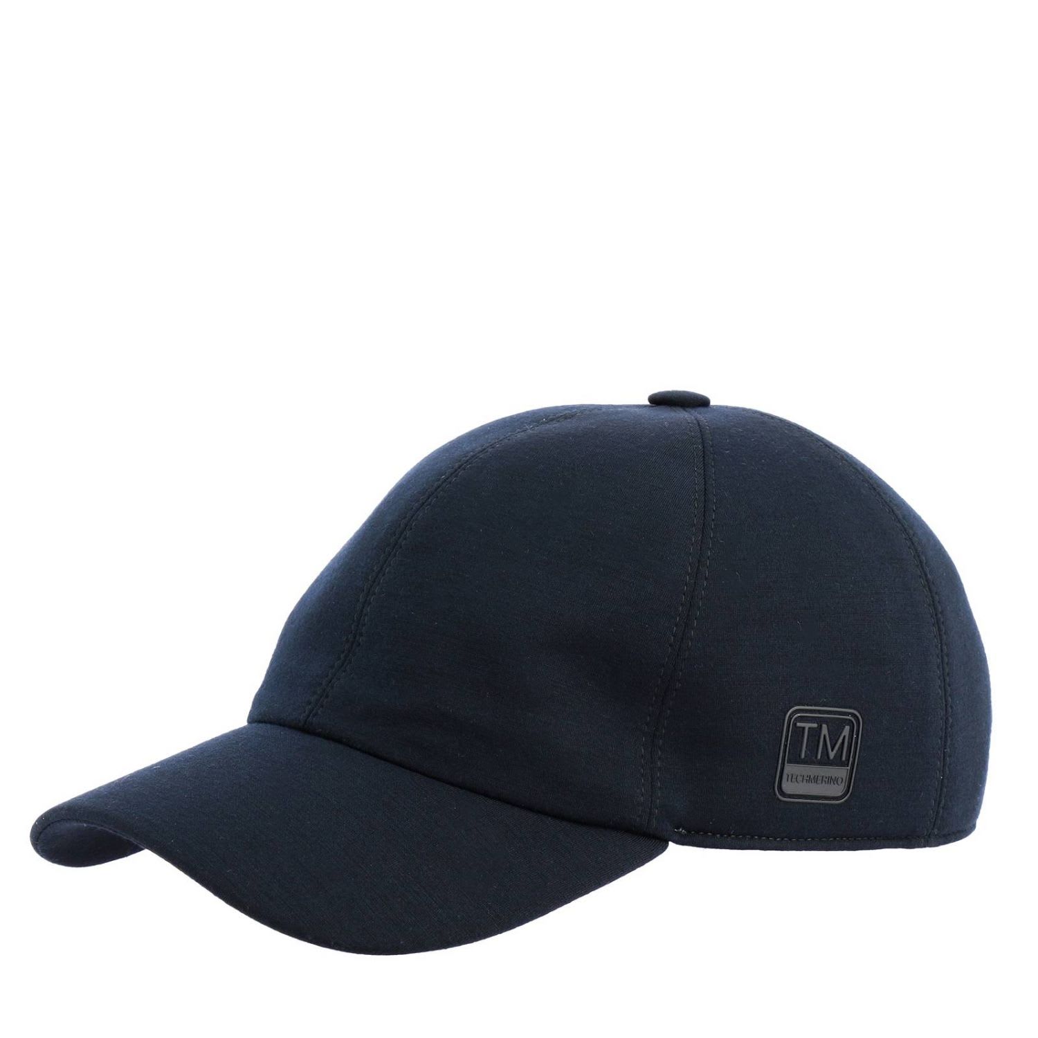 Z Zegna Hat Baseball Cap In Techmerino Wool In Blue | ModeSens