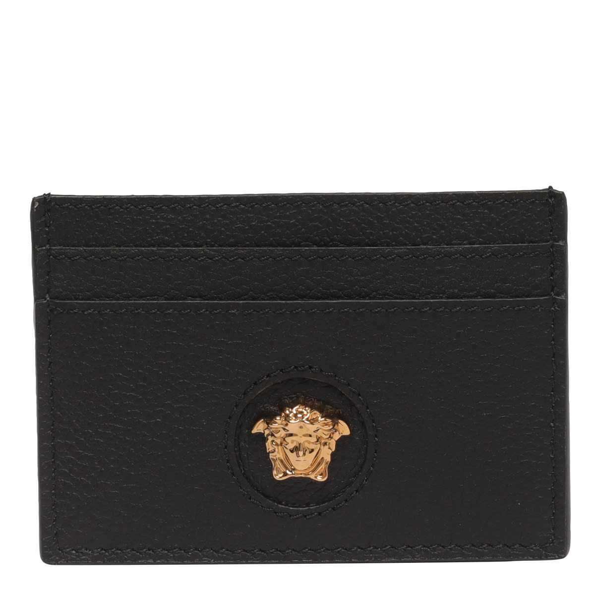 Versace Medusa Cards Holder In Black | ModeSens