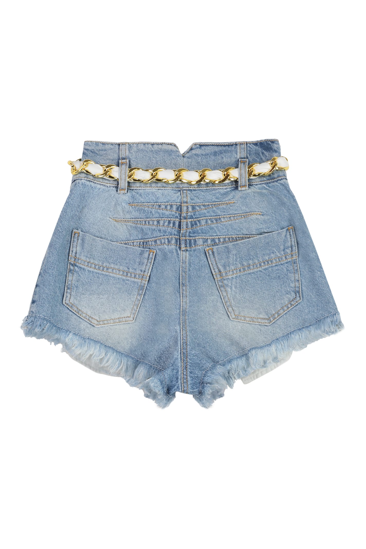 Elisabetta Franchi Denim Shorts – Women – CELA VOGUE