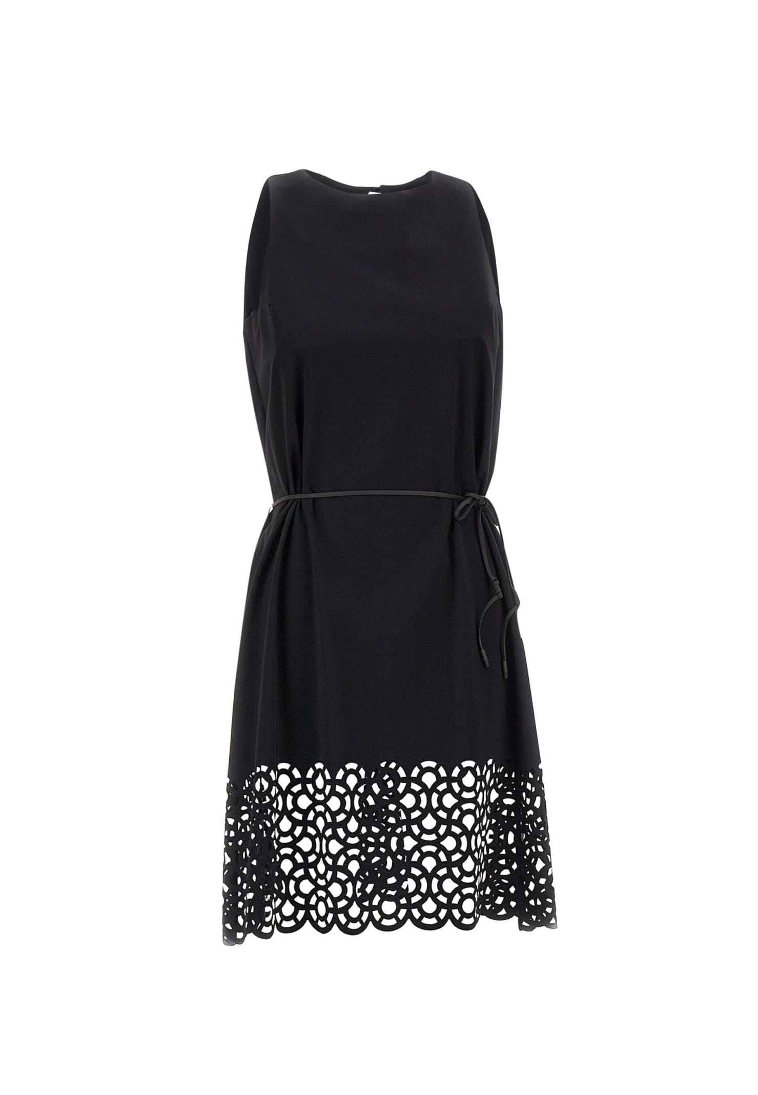 Rrd - Roberto Ricci Design Hole Wom Dress In Black | ModeSens