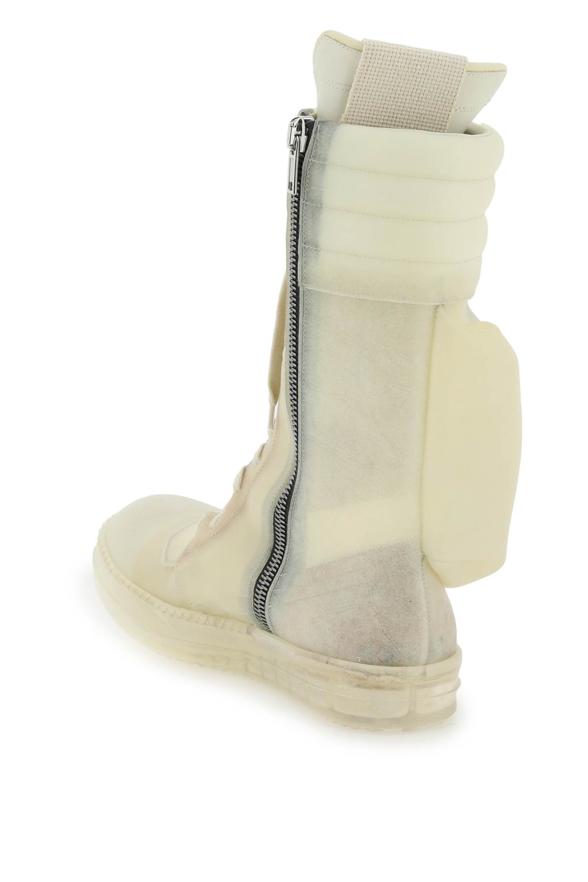 Rick Owens 'cargo Basket' Sneakers In White | ModeSens