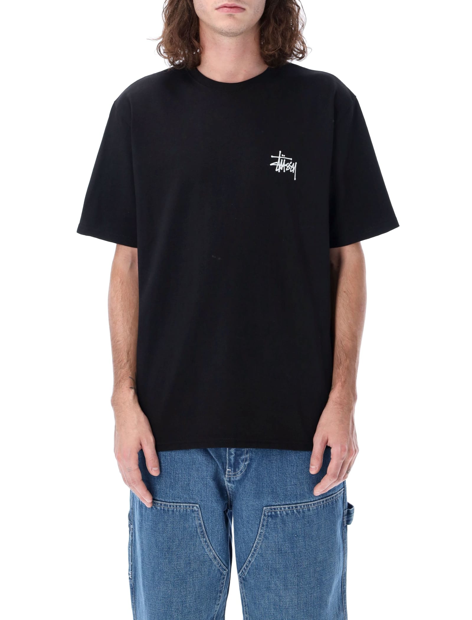 Stussy Basic T-shirt In Black | ModeSens