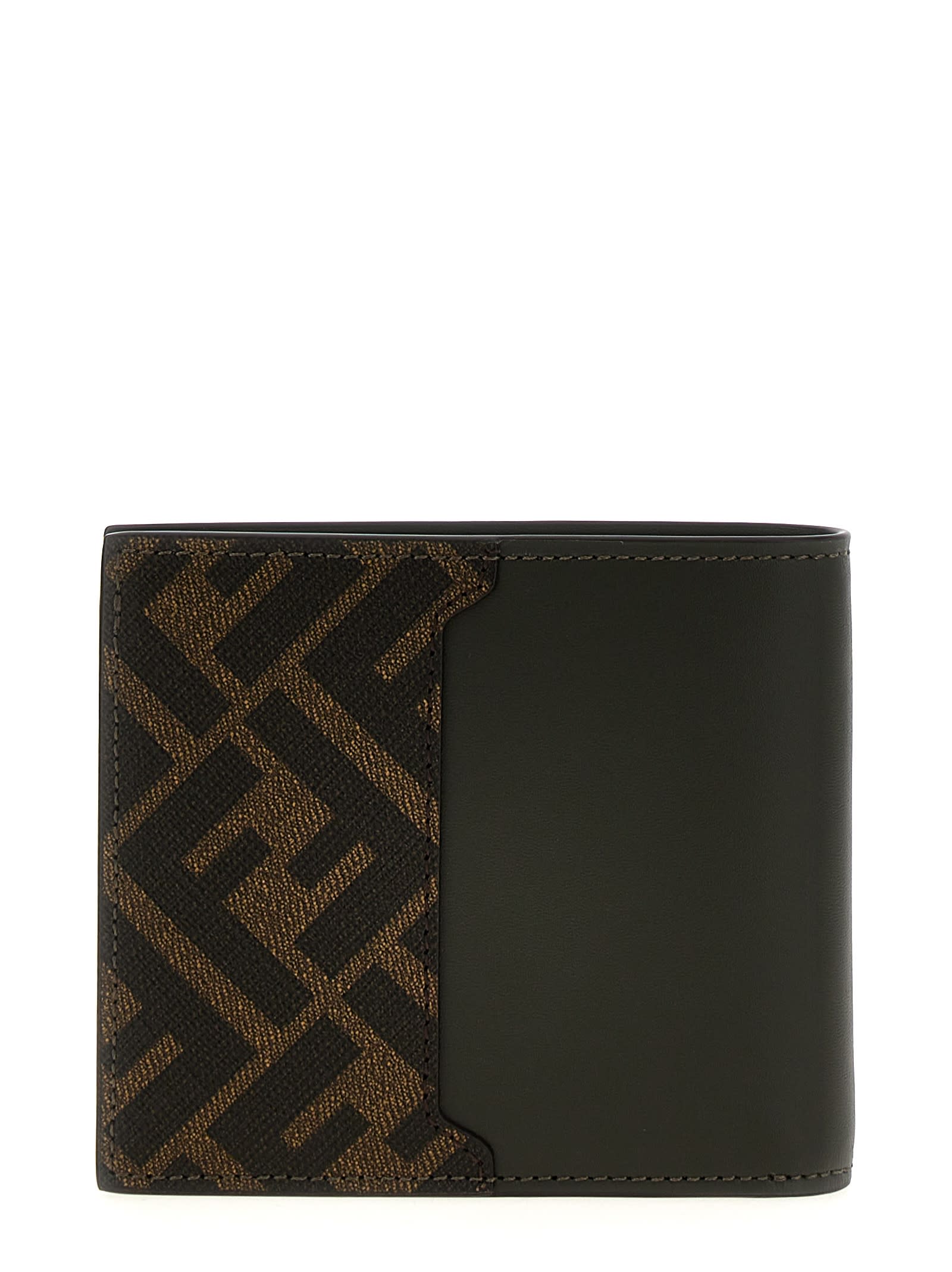 Fendi Bifold Ff Wallet In Green | ModeSens