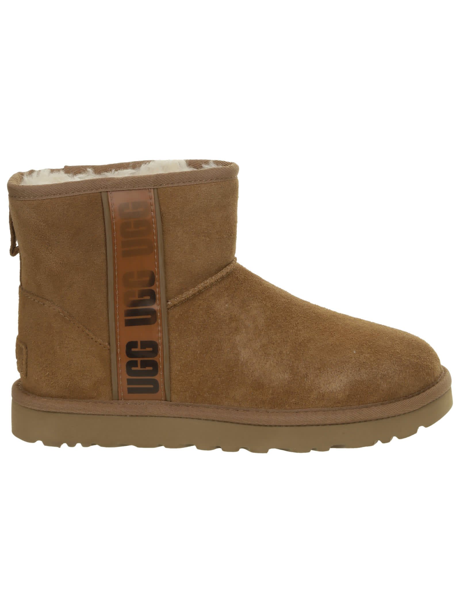 Ugg Mini Classic Side Logo Ii Chestnut | ModeSens