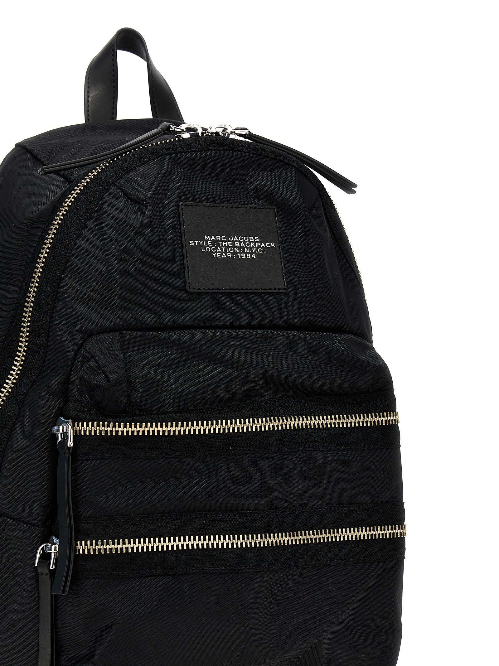 Marc Jacobs The Biker Nylon Large Backpack In Black | ModeSens