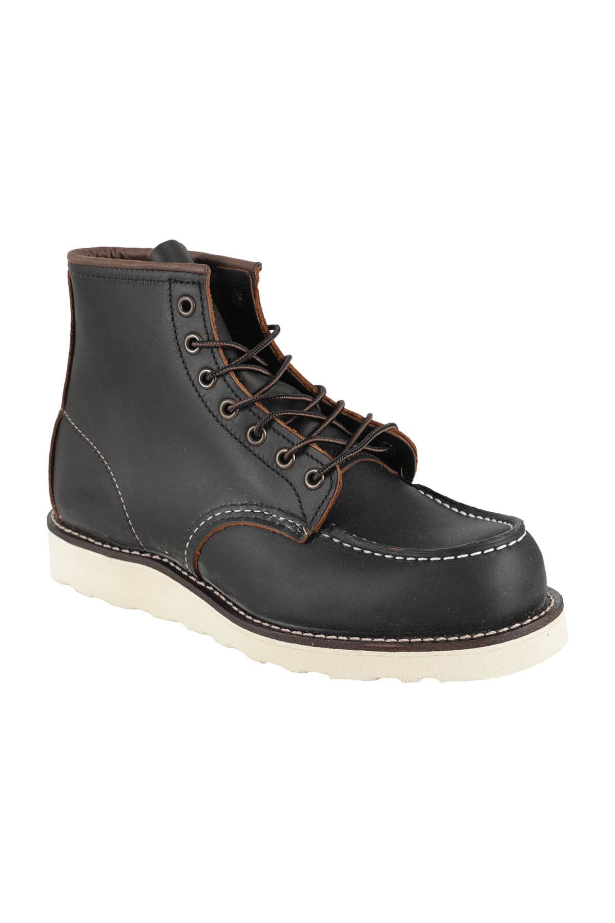 Red Wing 6 Inch Moc Toe Mens Boot In Black Prairie | ModeSens