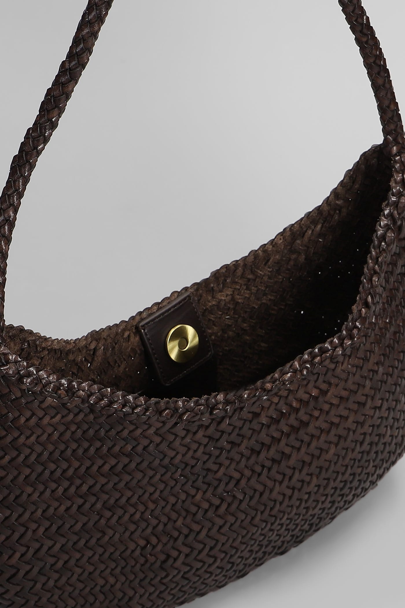Dragon Diffusion Nova Luna Hand Bag In Brown Leather | ModeSens