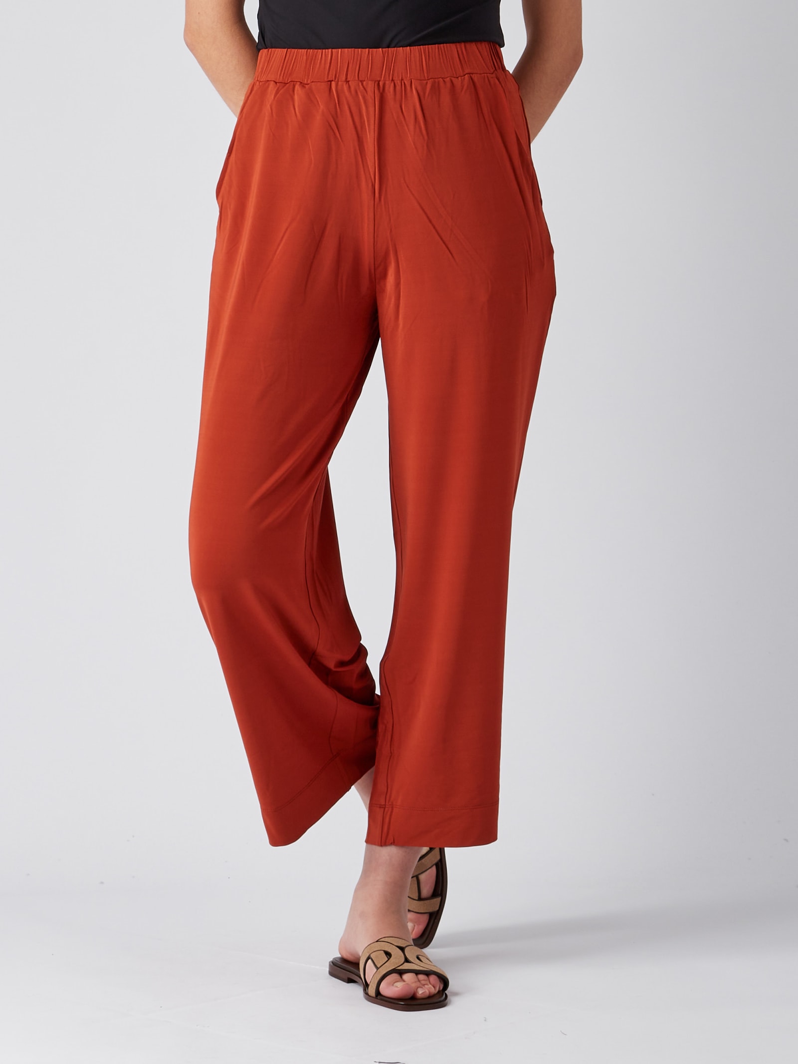 Max Mara Emilia Trousers In Brown | ModeSens