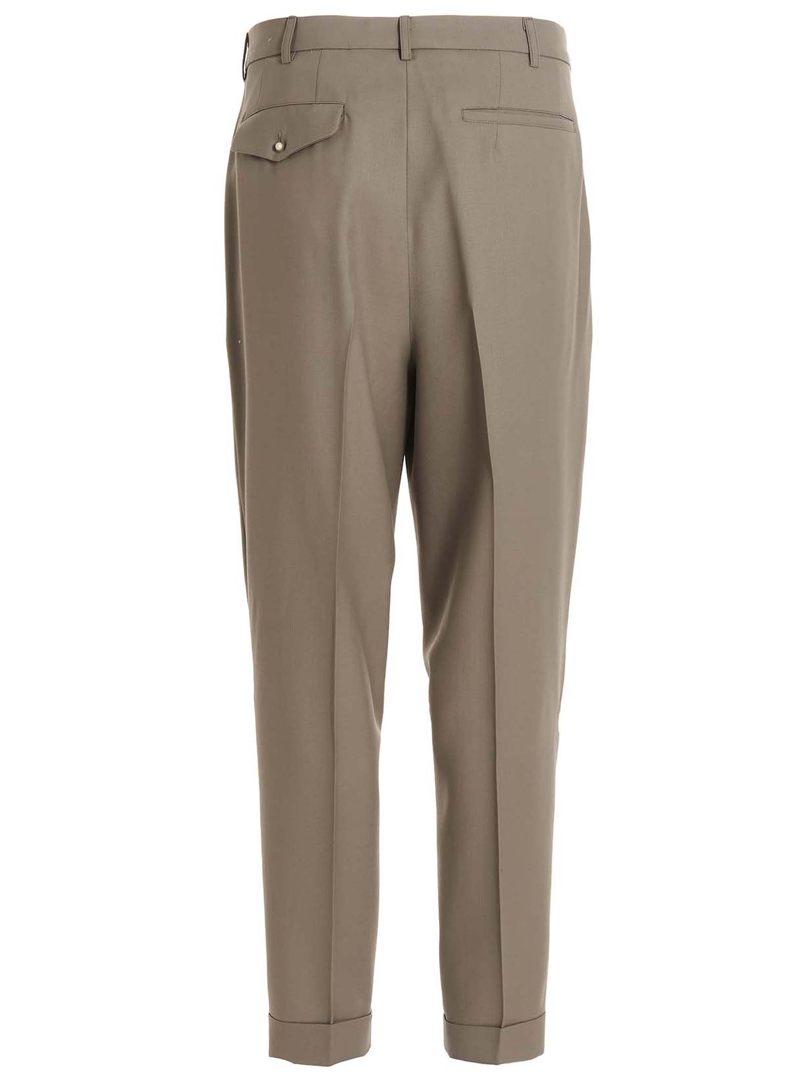 Magliano Classic Double Pleated Pants In Beige | ModeSens