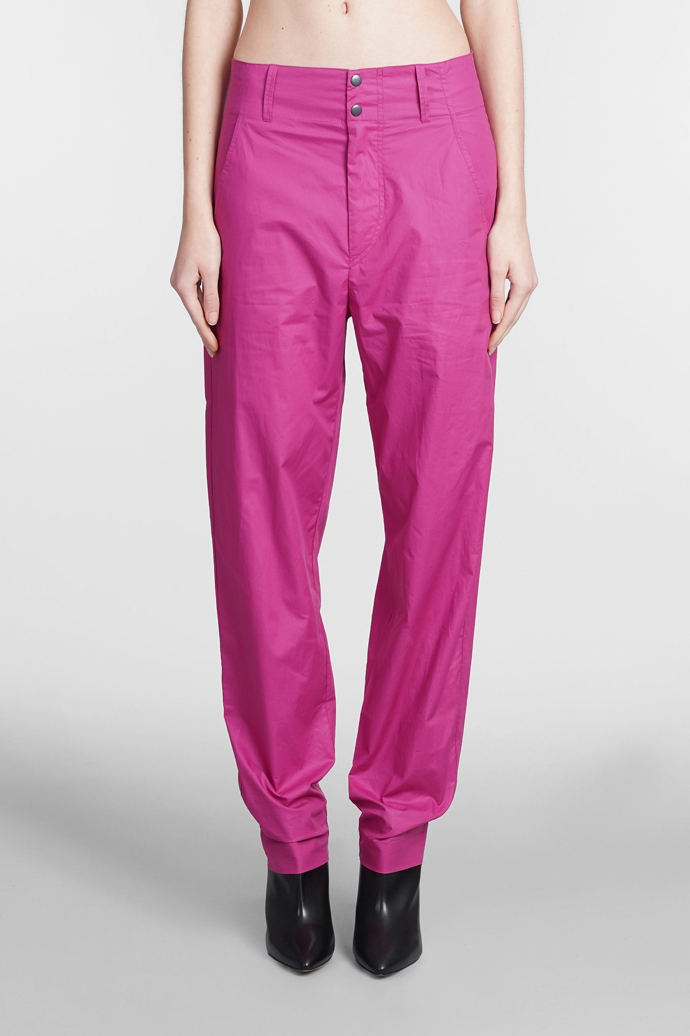 Isabel Marant Étoile Faliana Pants In Viola Cotton | ModeSens