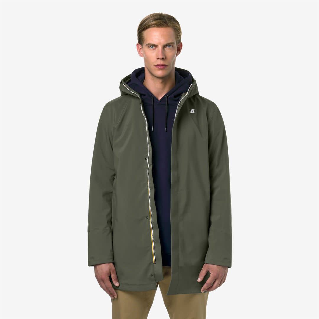 K-way Thomas Bonded Jacket In Green | ModeSens